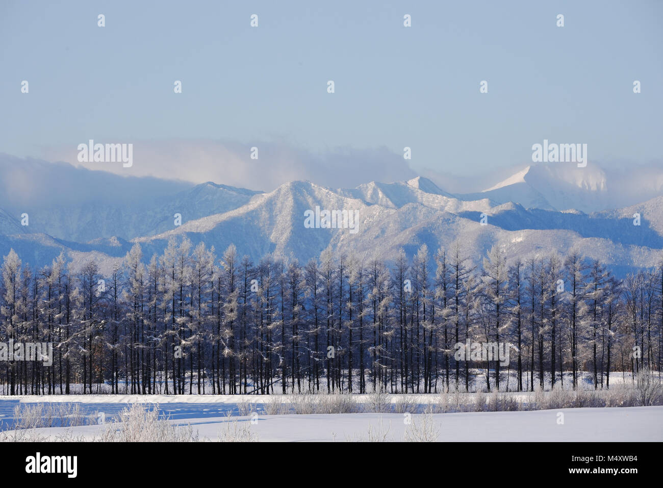 Hidaka mountain range, Hokkaido, Japan Stock Photo - Alamy
