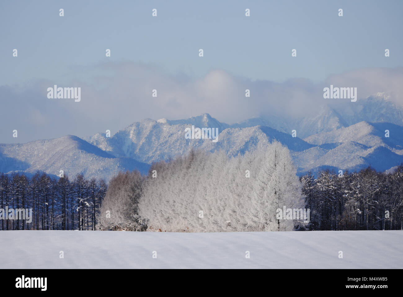 Hidaka mountain range, Hokkaido, Japan Stock Photo - Alamy