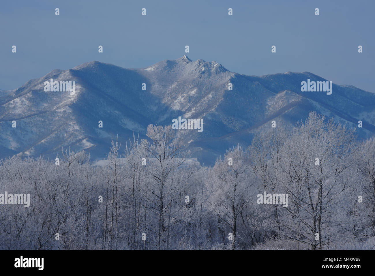 Hidaka mountain range, Hokkaido, Japan Stock Photo - Alamy