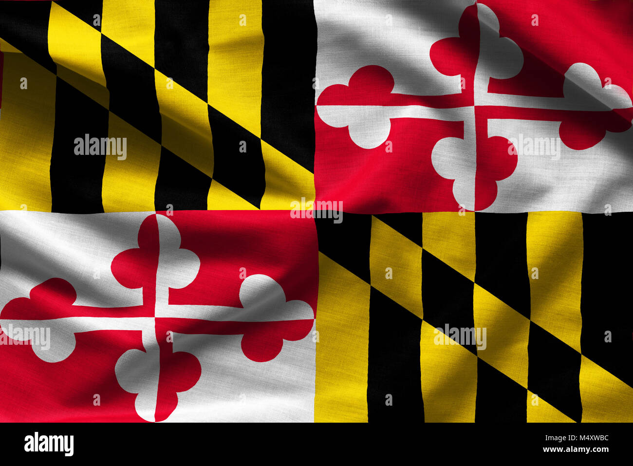 Maryland Flag Background