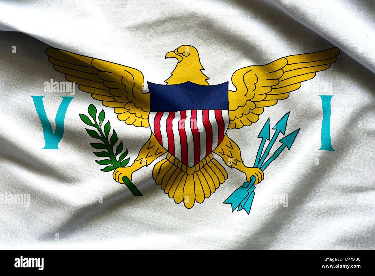 Flag of the u s virgin islands hi-res stock photography and images - Alamy