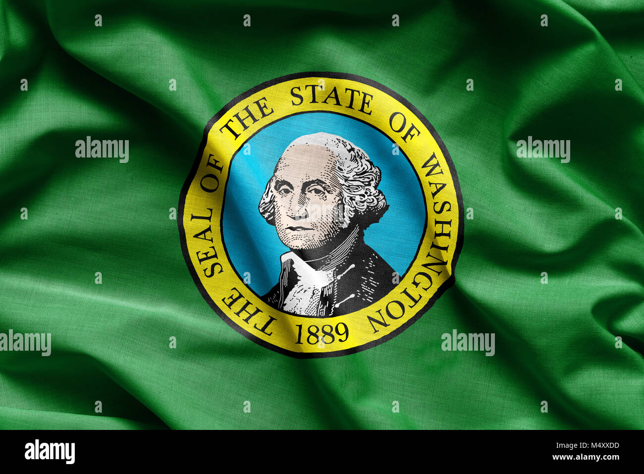 American flag state seal hi-res stock photography and images - Alamy