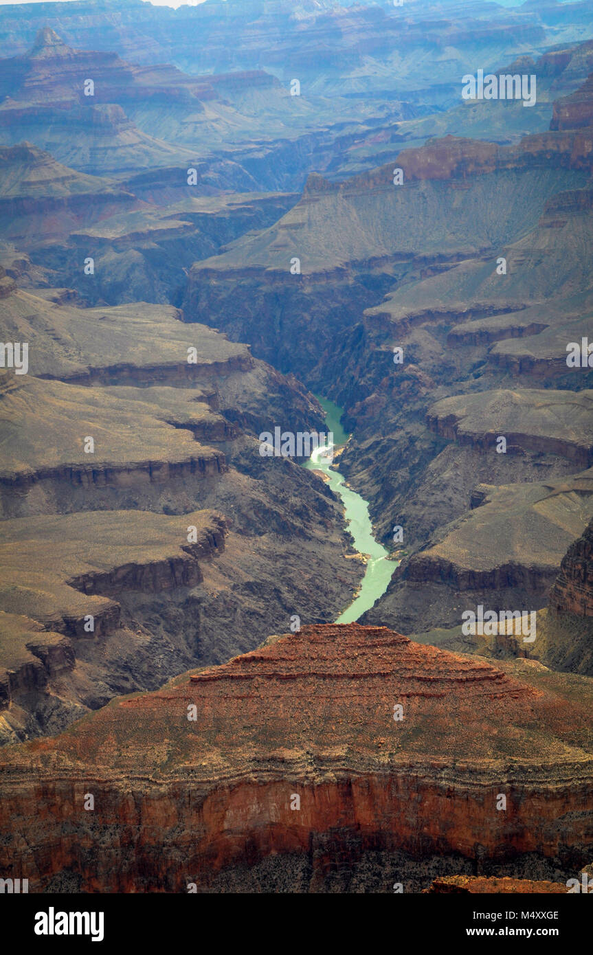 Colorado River at the Bottom of Grand Canyon Stock Photo - Alamy