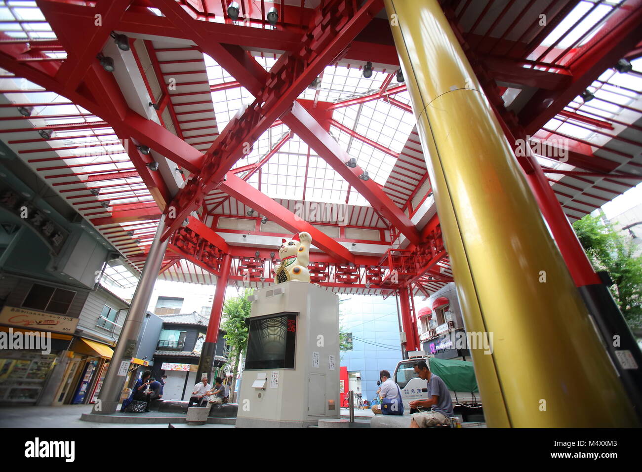 Oosu Shopping street Stock Photo - Alamy