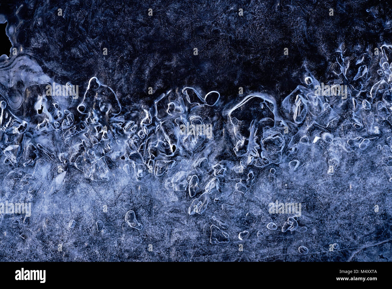 Crest of ice Stock Photo - Alamy