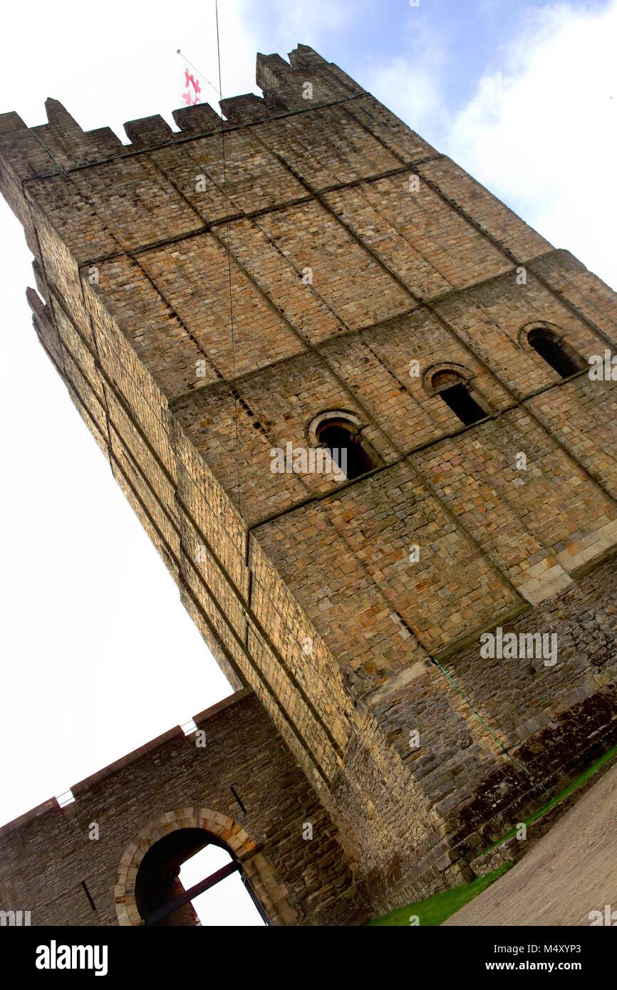 Richmond Castle, North Yorkshire Stock Photo - Alamy
