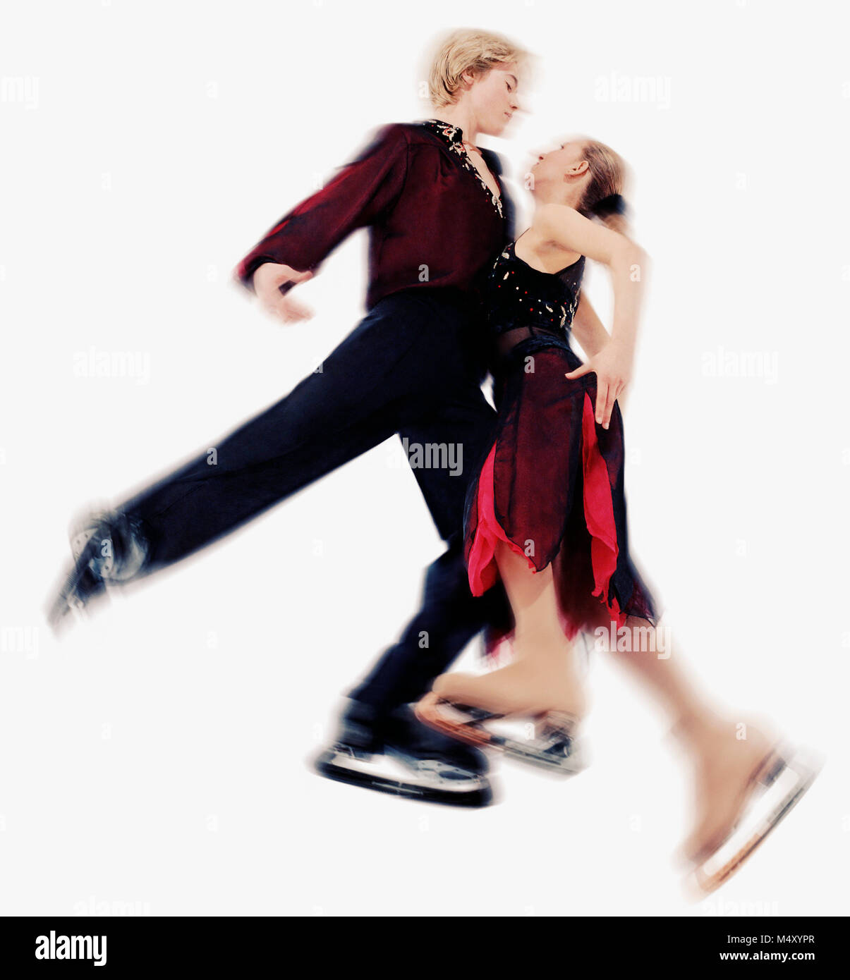 Ice dance couple hi-res stock photography and images - Alamy