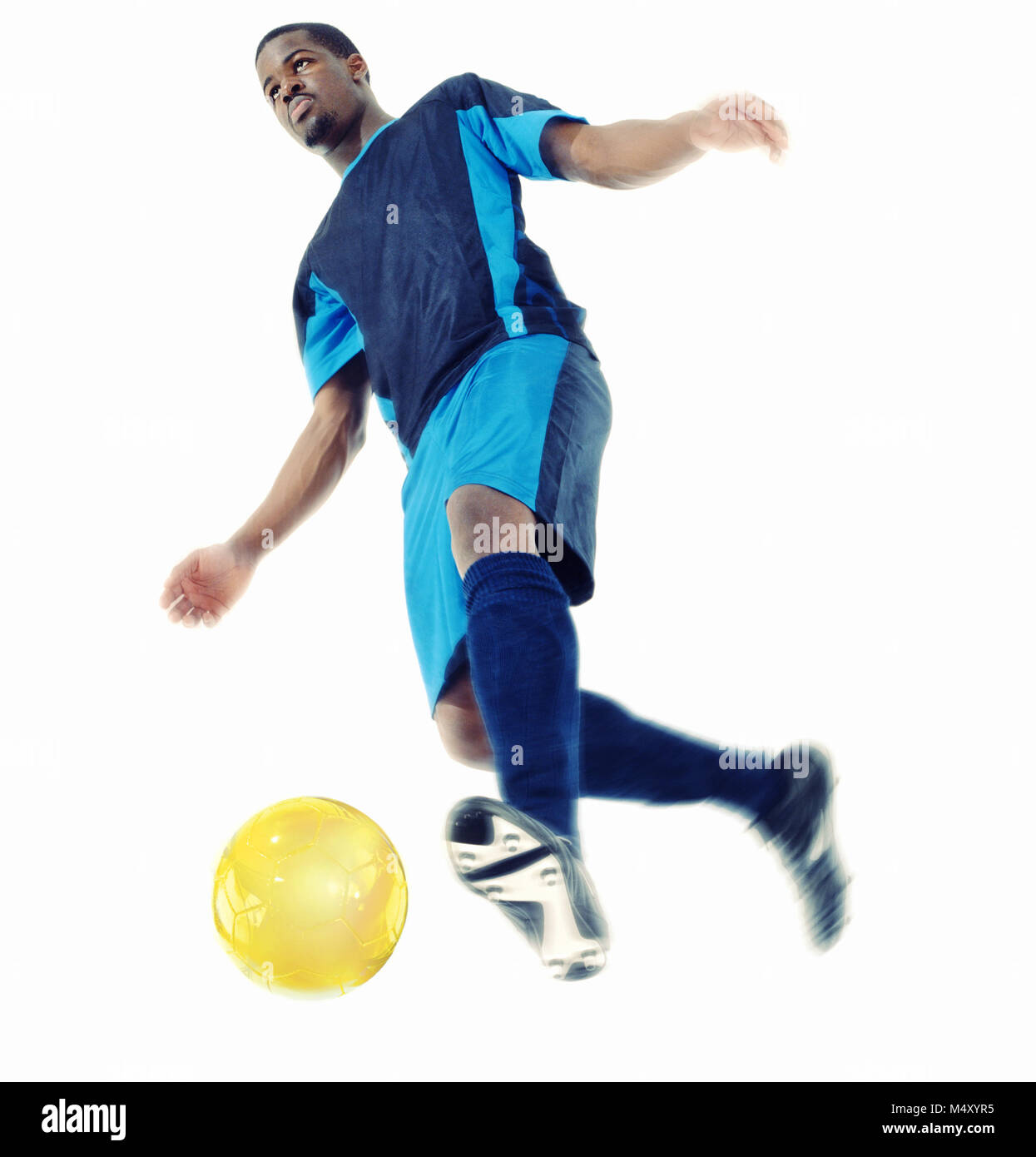 Footballer pitch Cut Out Stock Images & Pictures - Alamy