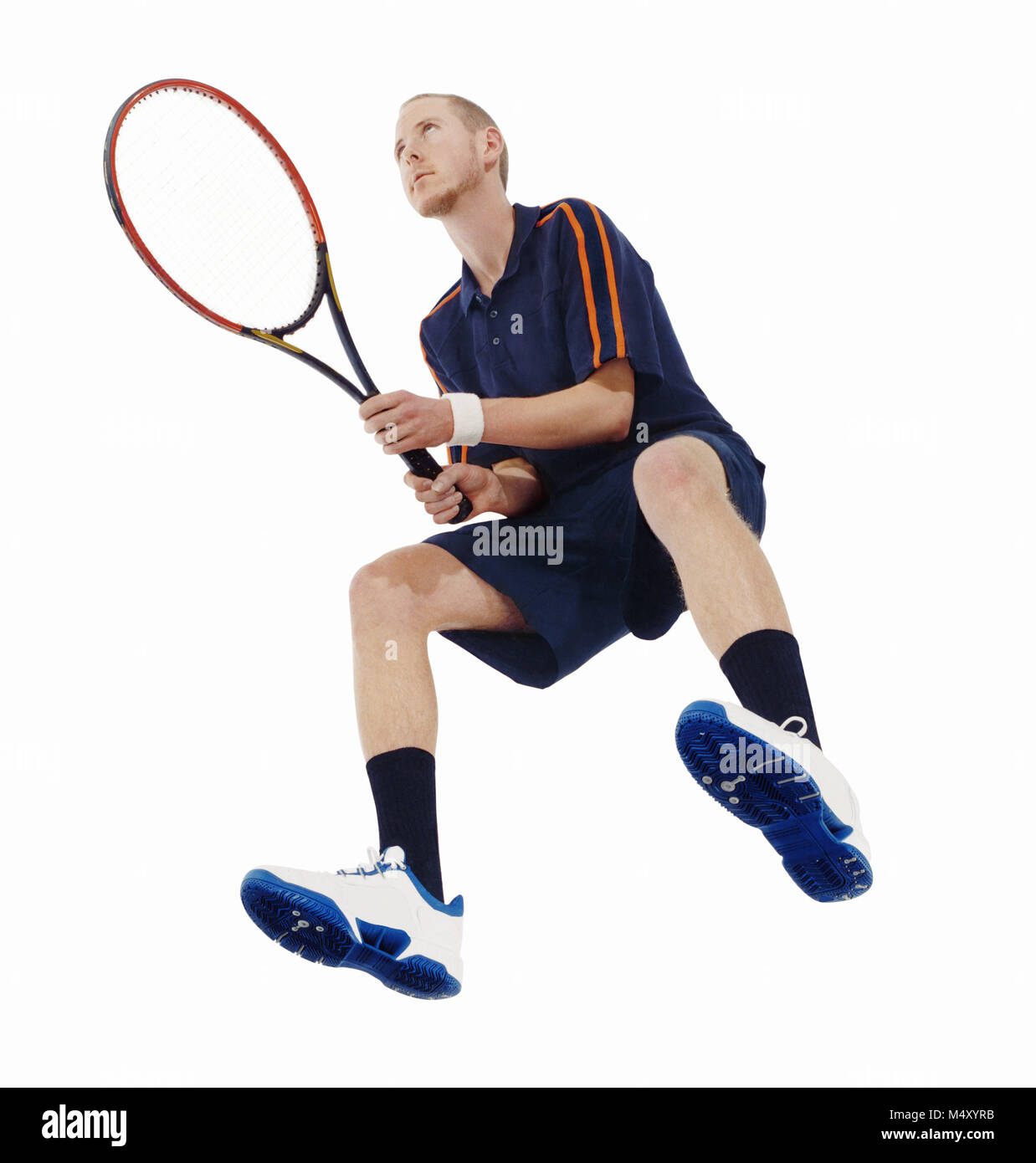 A male tennis player Stock Photo - Alamy