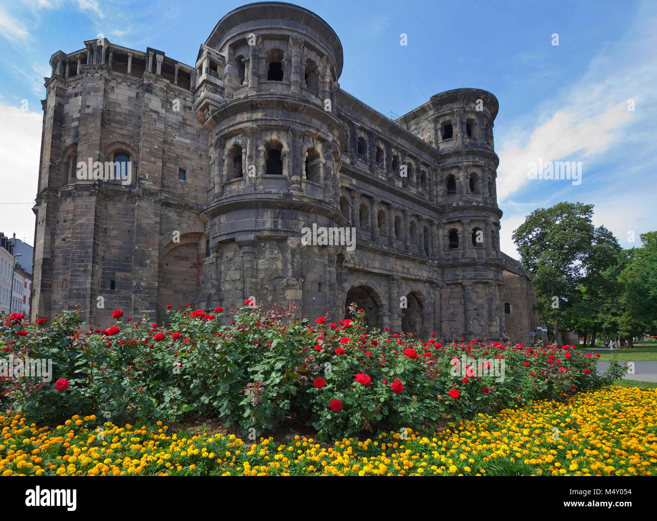 Porta Nigra, old roman city gate, Unesco World heritage site, landmark ...
