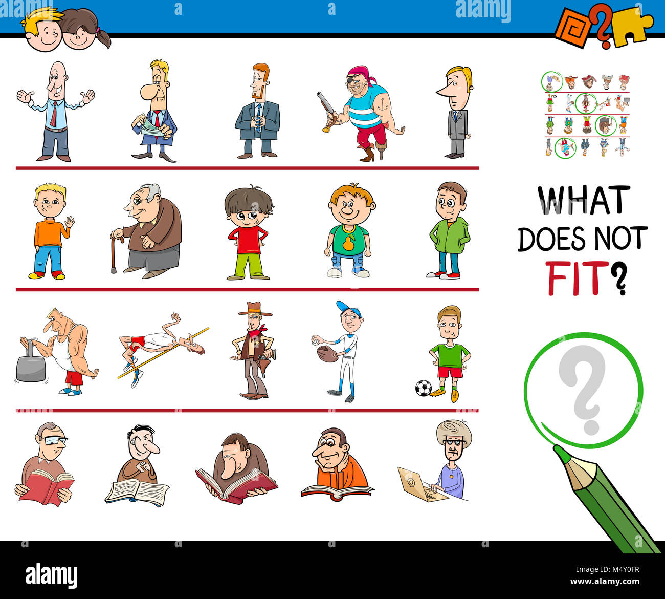 Mismatched elements hi-res stock photography and images - Alamy