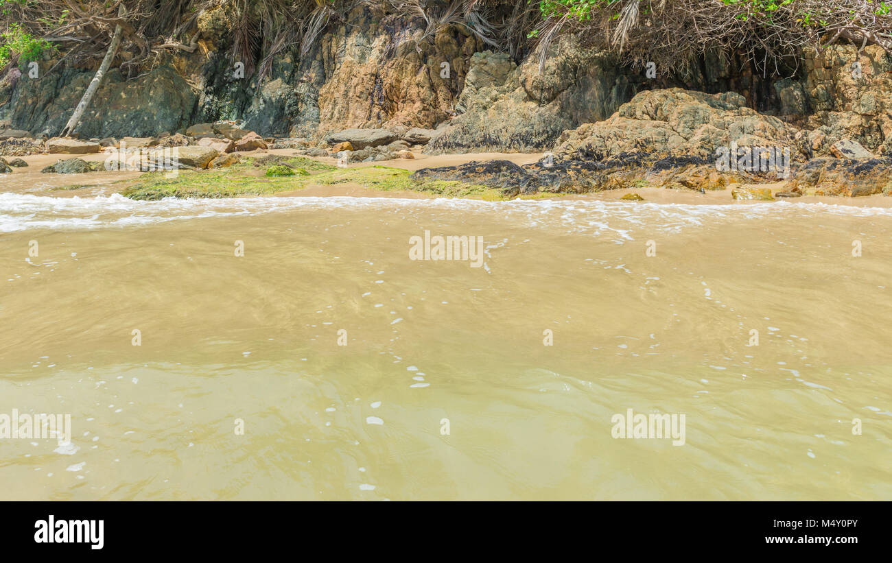 Summer holiday daylight beach scene tropical paradise Stock Photo - Alamy