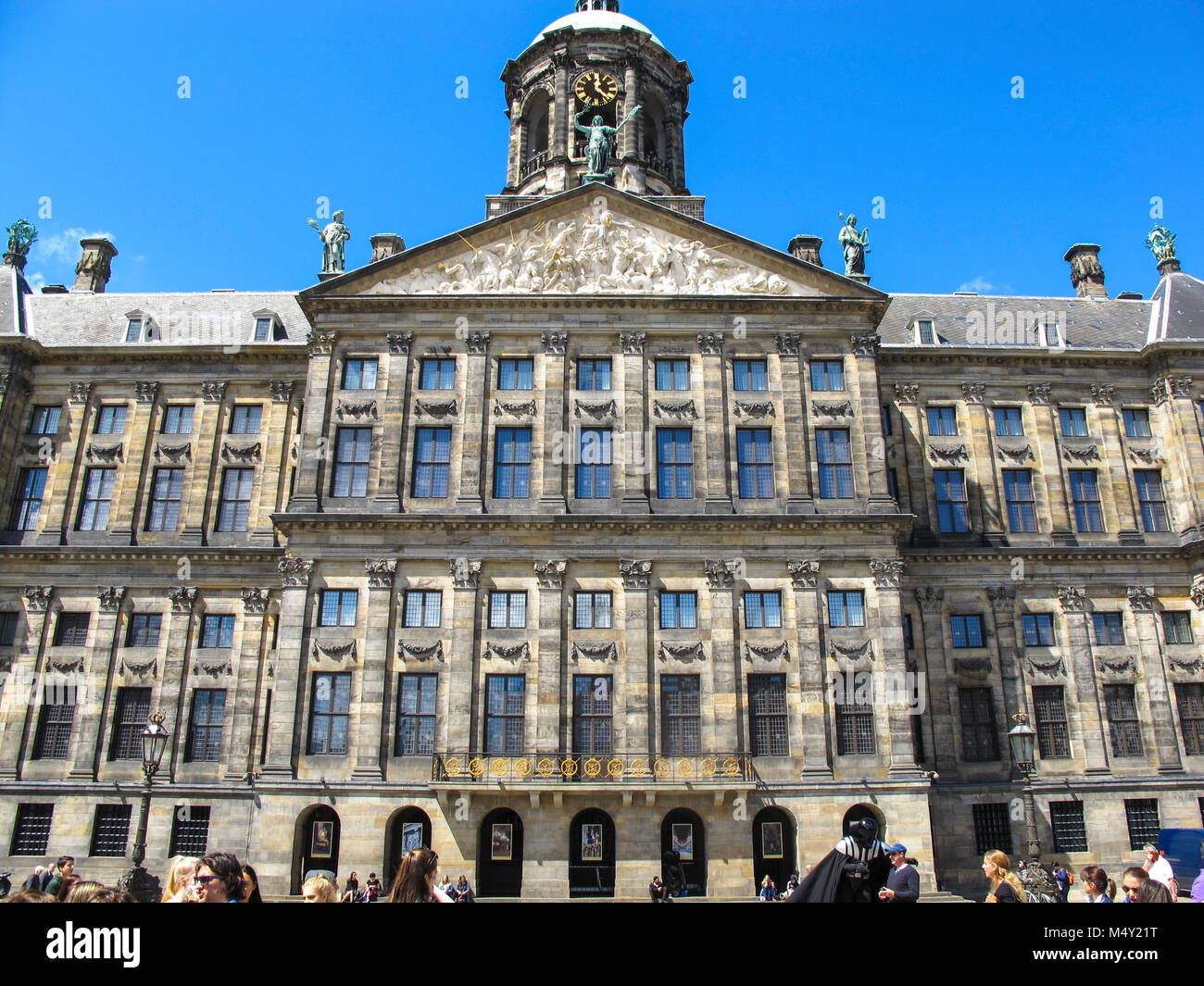 Royal Palace of Amsterdam Stock Photo - Alamy