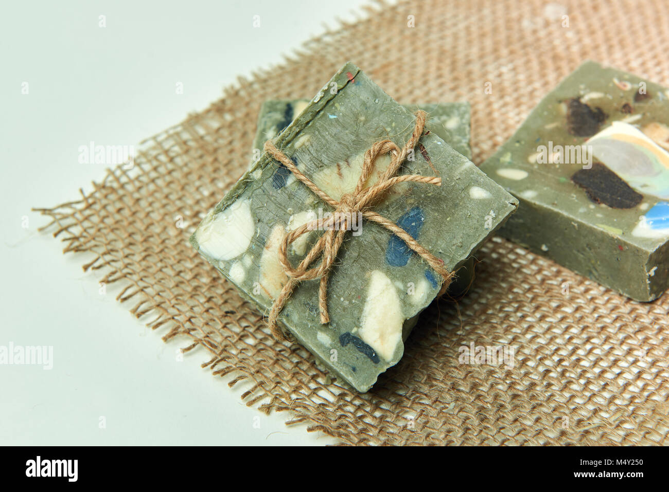 natural handmade soap Stock Photo - Alamy