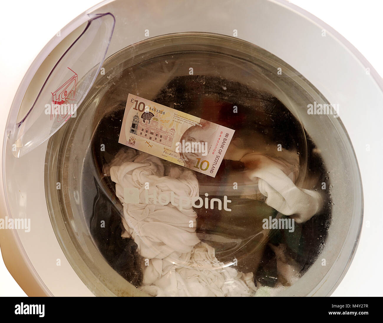 Money washing machine hi-res stock photography and images - Alamy