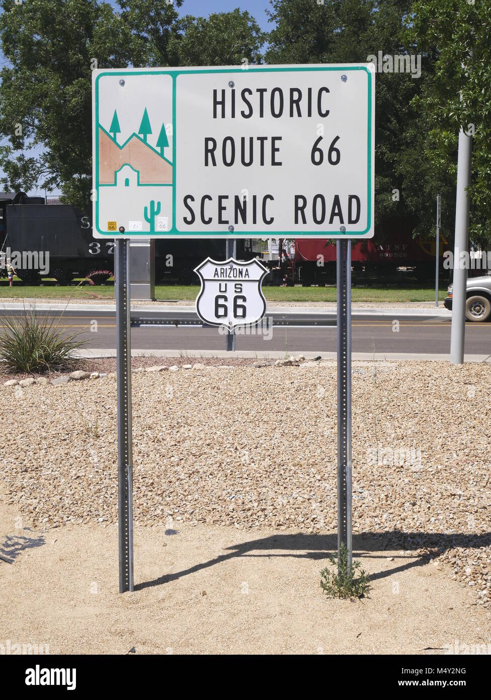 Scenic Route Road Sign Stock Photos & Scenic Route Road Sign Stock ...