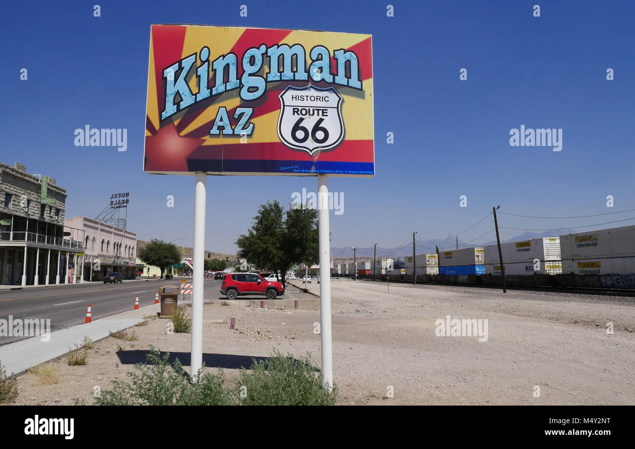 Old town kingman hi-res stock photography and images - Alamy
