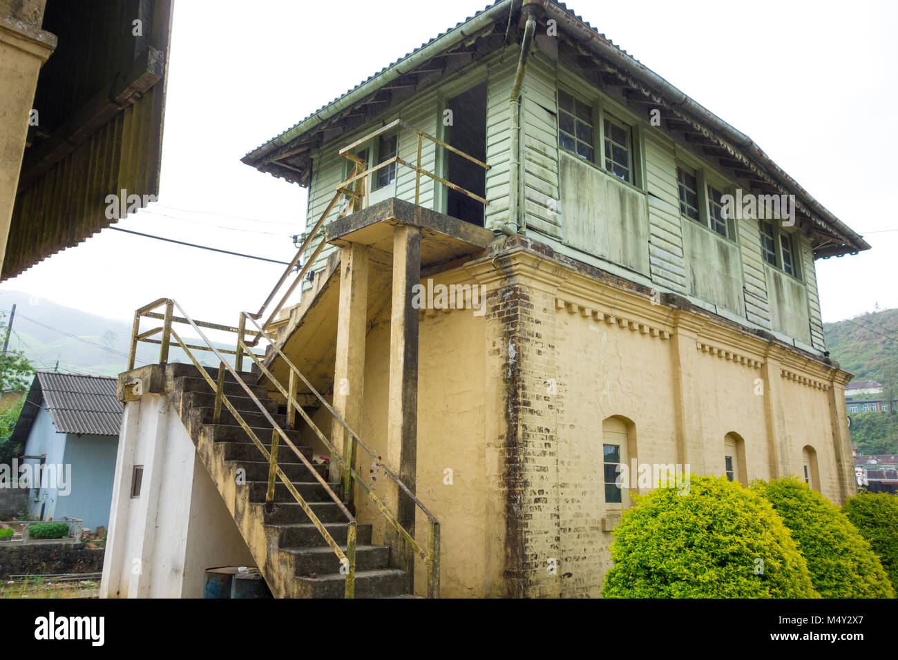 Old railway signal control box hi-res stock photography and images - Alamy