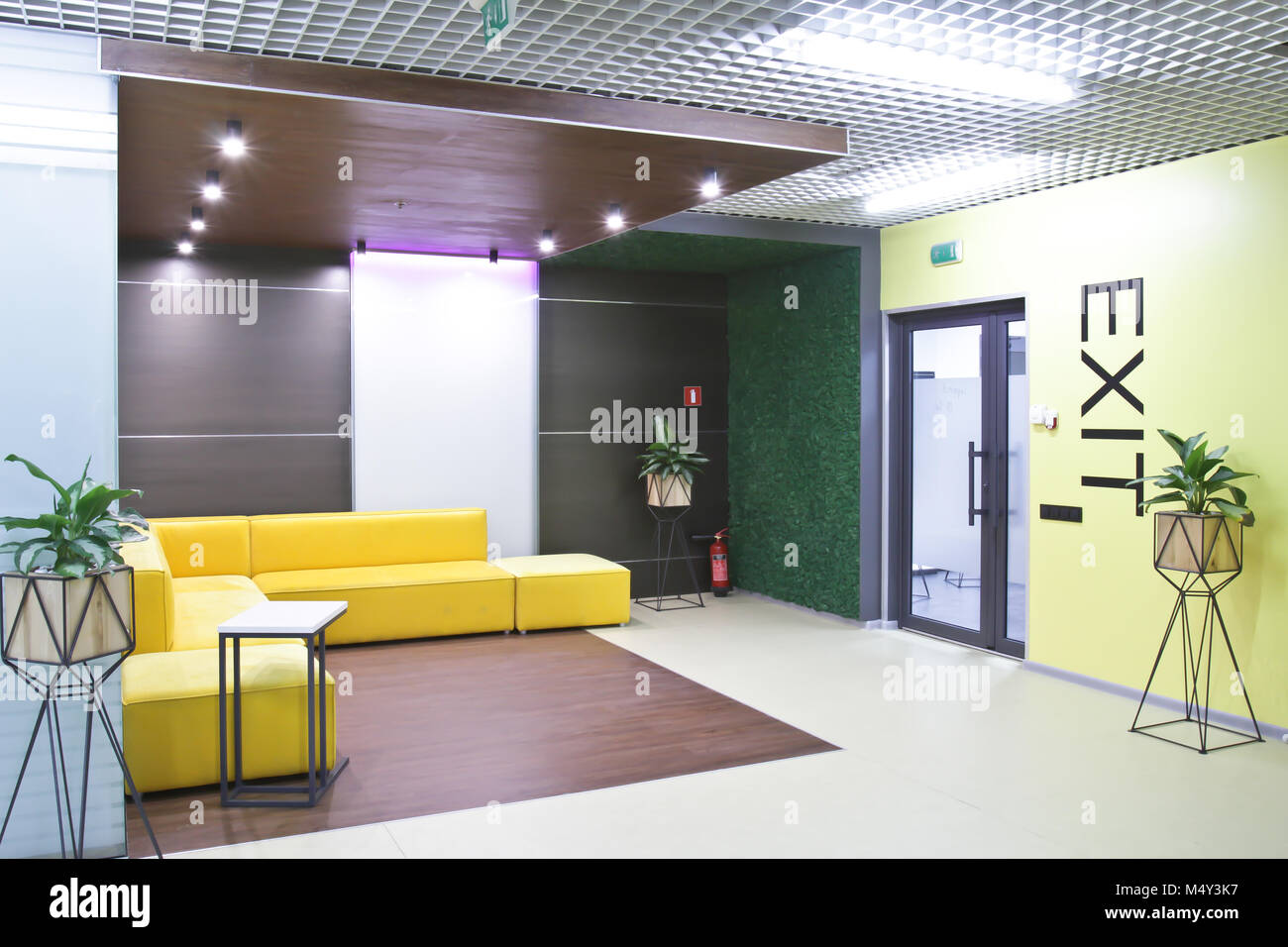 Corner Office Space Waiting Room