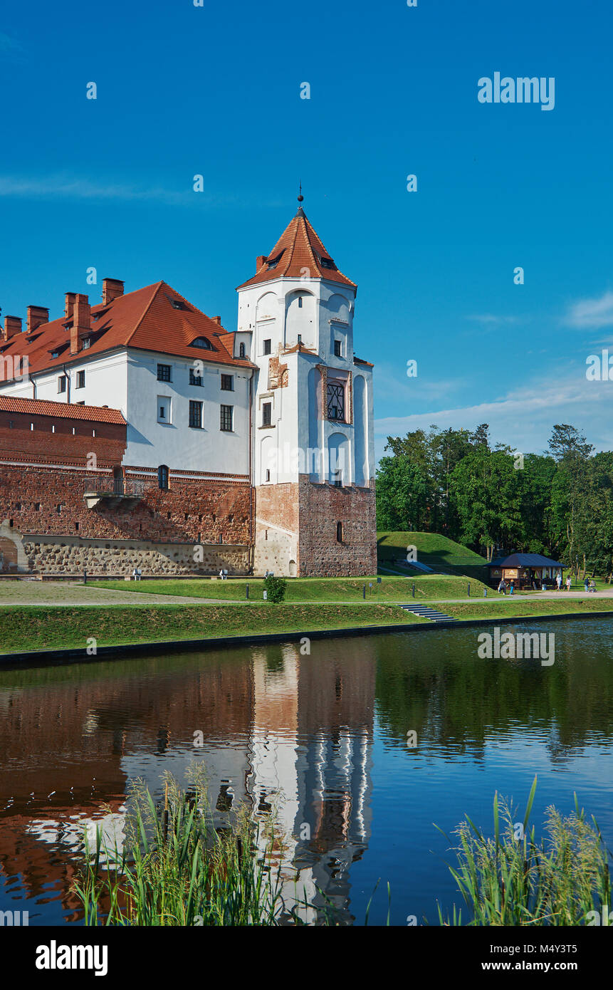 Mir Castle Complex. Belarus Stock Photo - Alamy