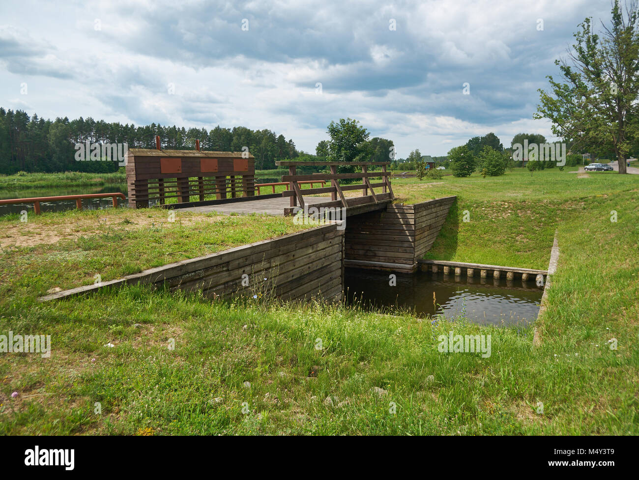 Augustow Canal Poland, Belarus Stock Photo - Alamy