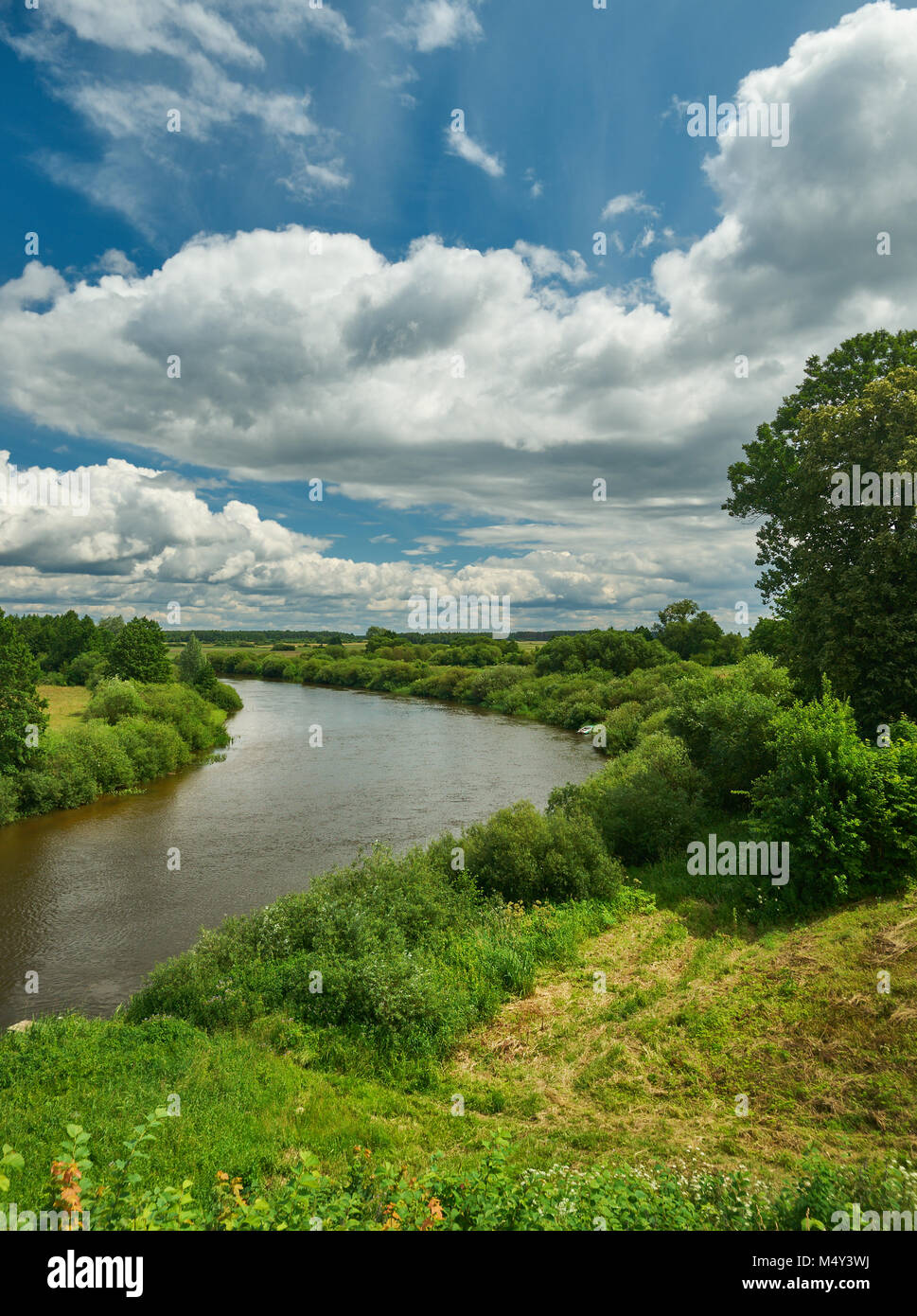 River Neman , Belarus Stock Photo - Alamy