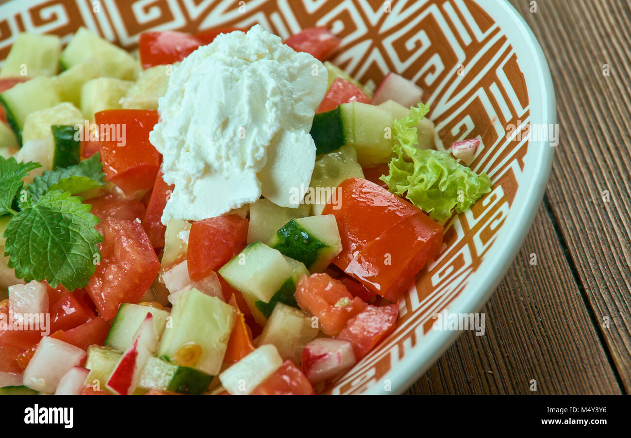 Choban salatasi hi-res stock photography and images - Alamy