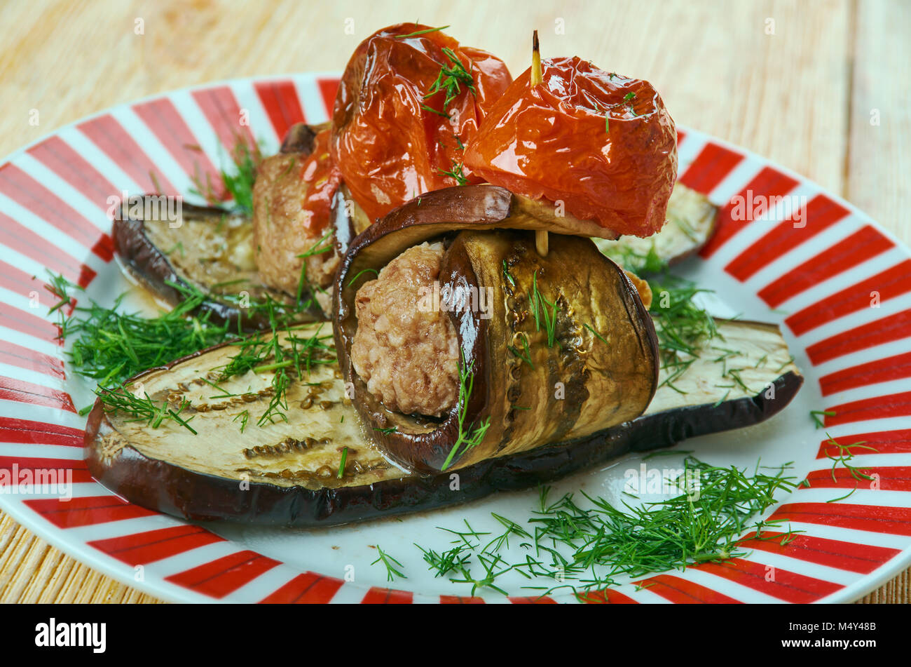 Patlican kebab hi-res stock photography and images - Alamy