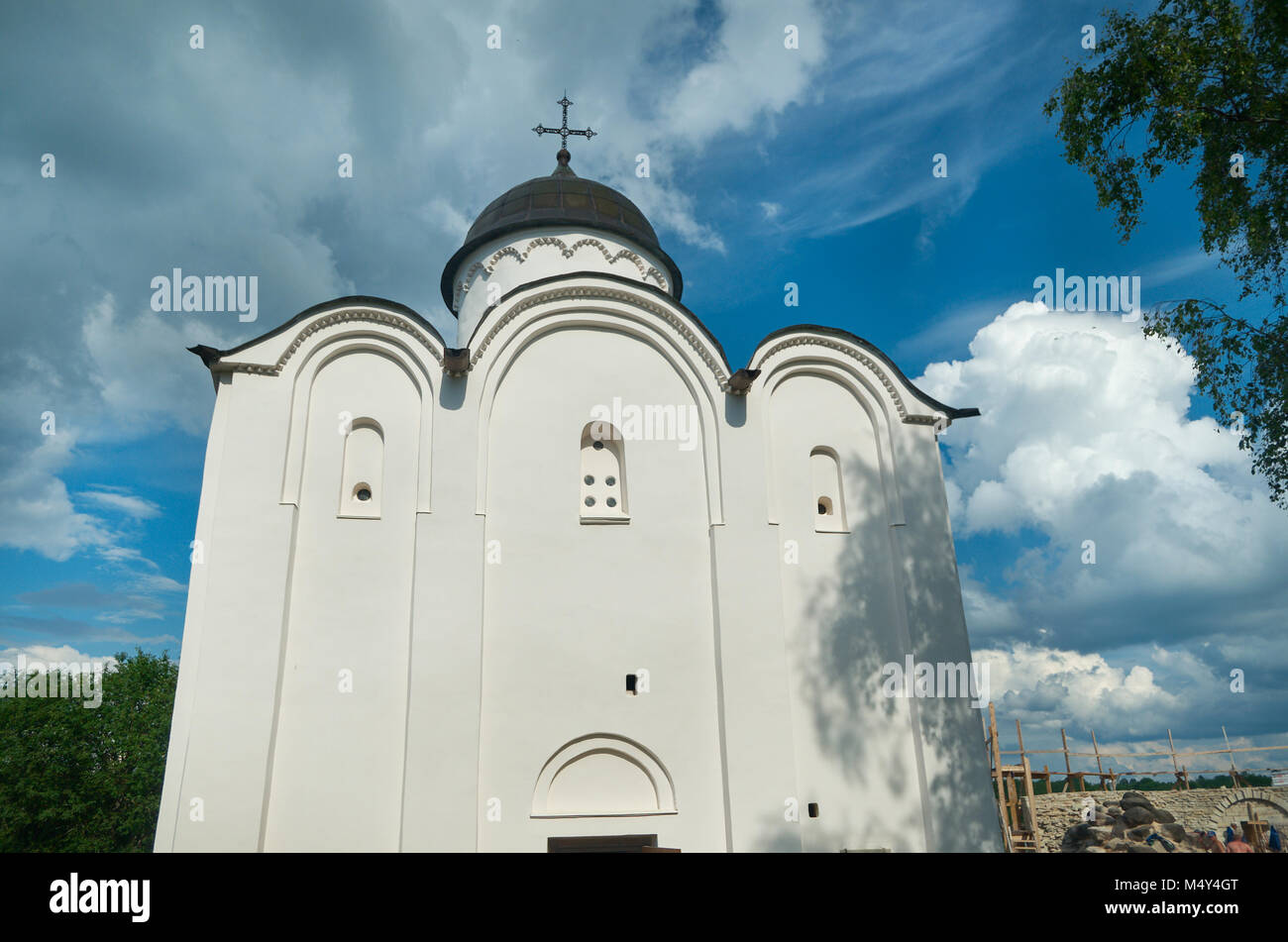 Church of St. George . Old Ladoga Stock Photo - Alamy