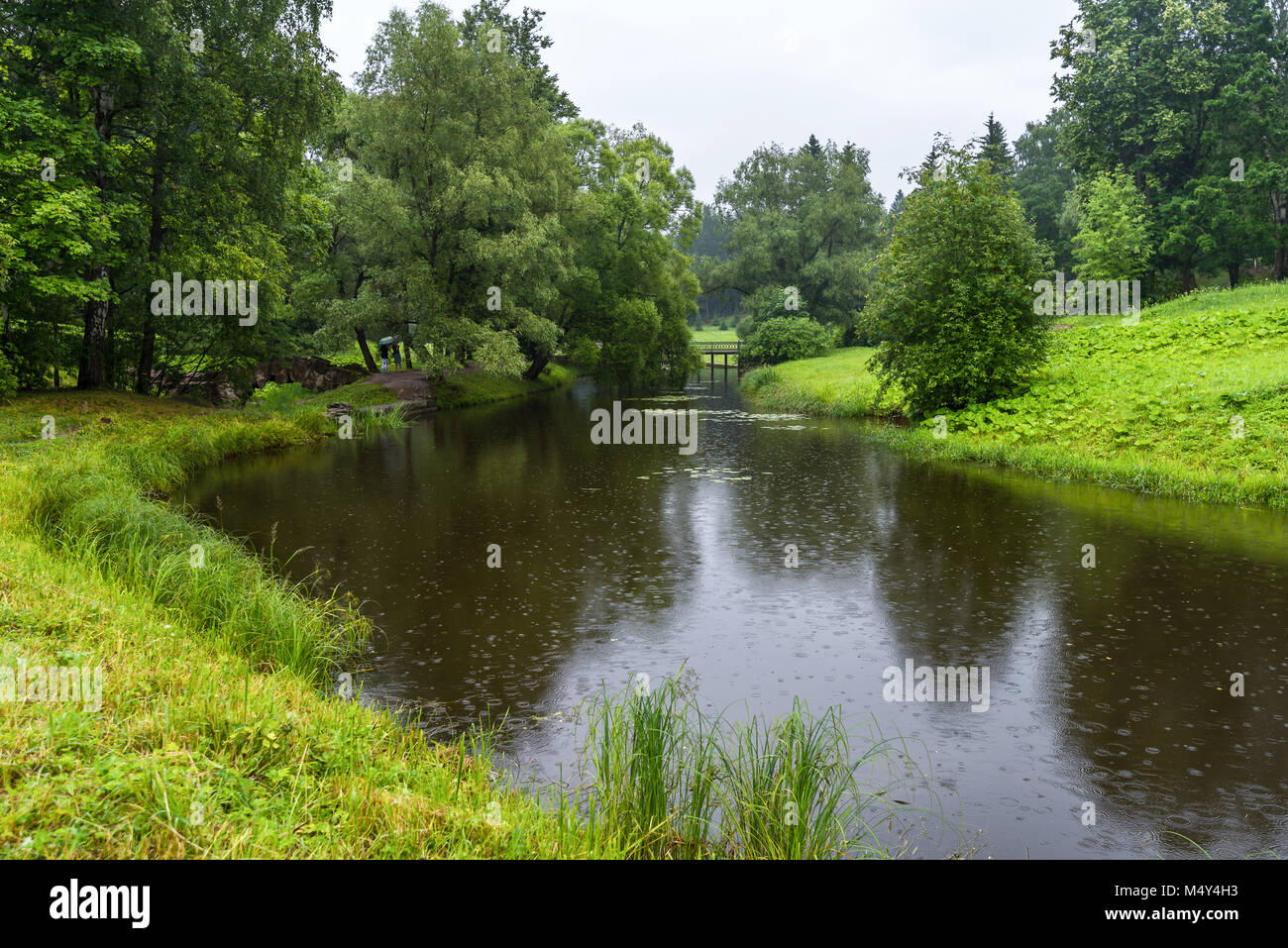 Small river flows hi-res stock photography and images - Alamy