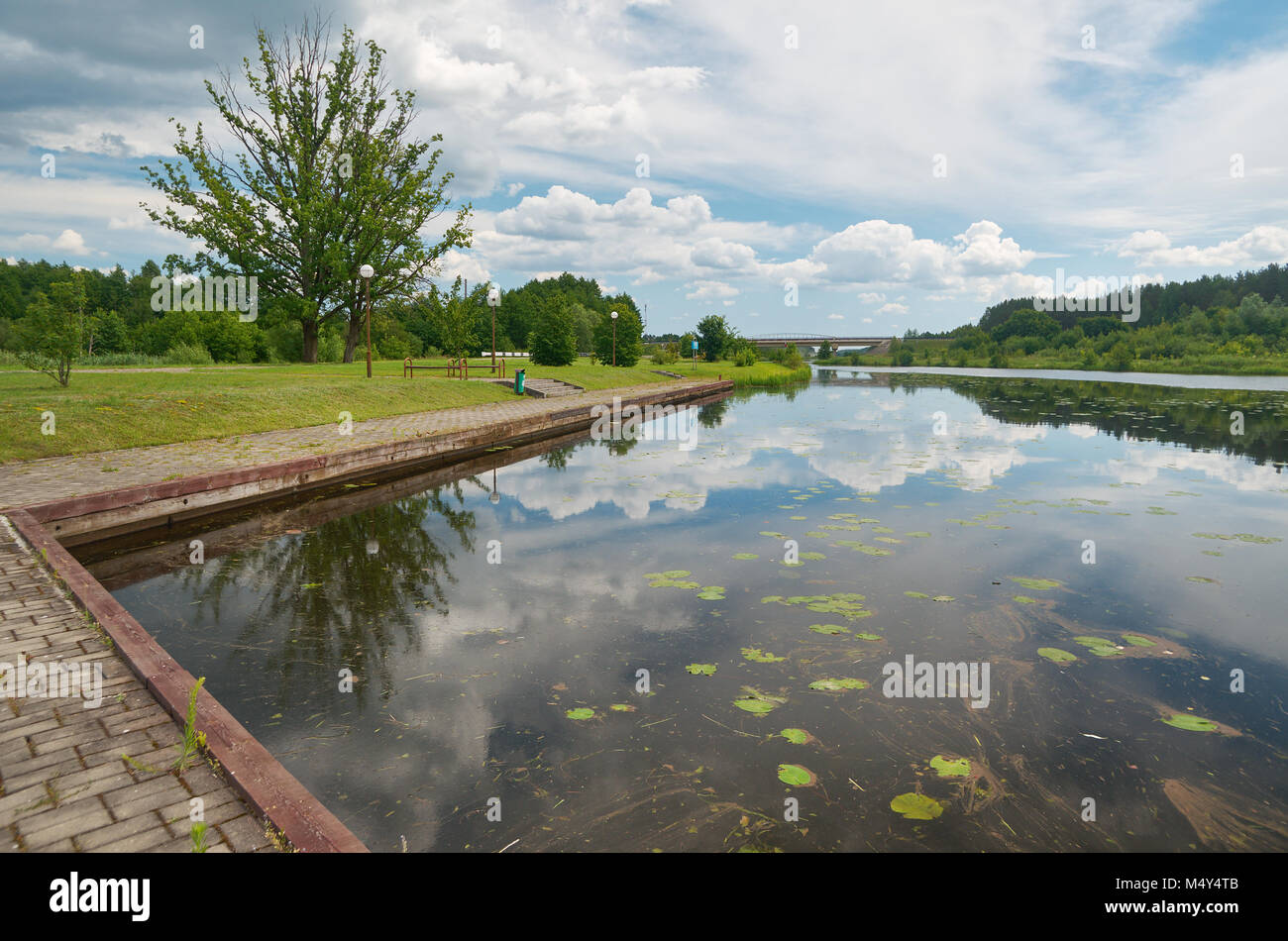 Augustow Canal Poland, Belarus Stock Photo - Alamy