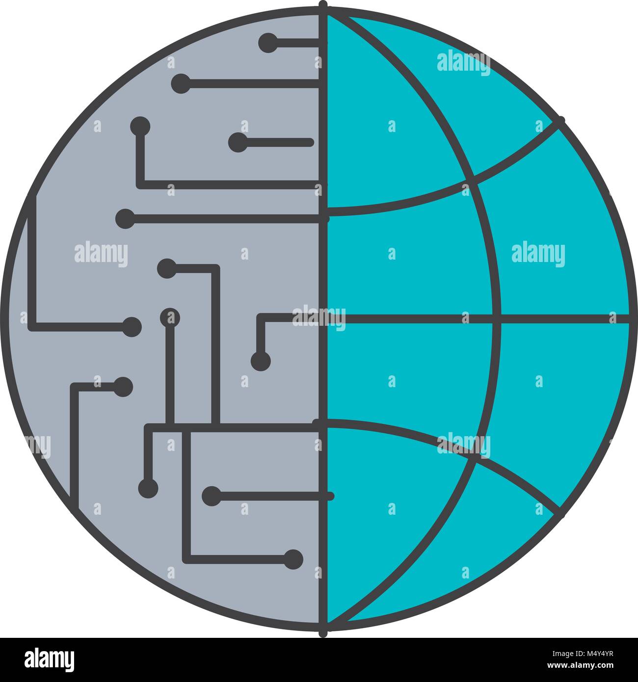 Globe Circuit Board Stock Photos & Globe Circuit Board Stock Images - Alamy
