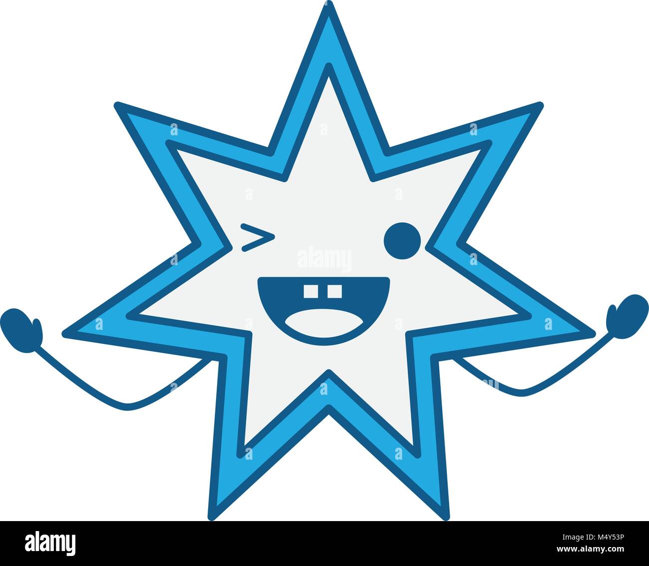 Kawaii star icon Stock Vector Image & Art - Alamy