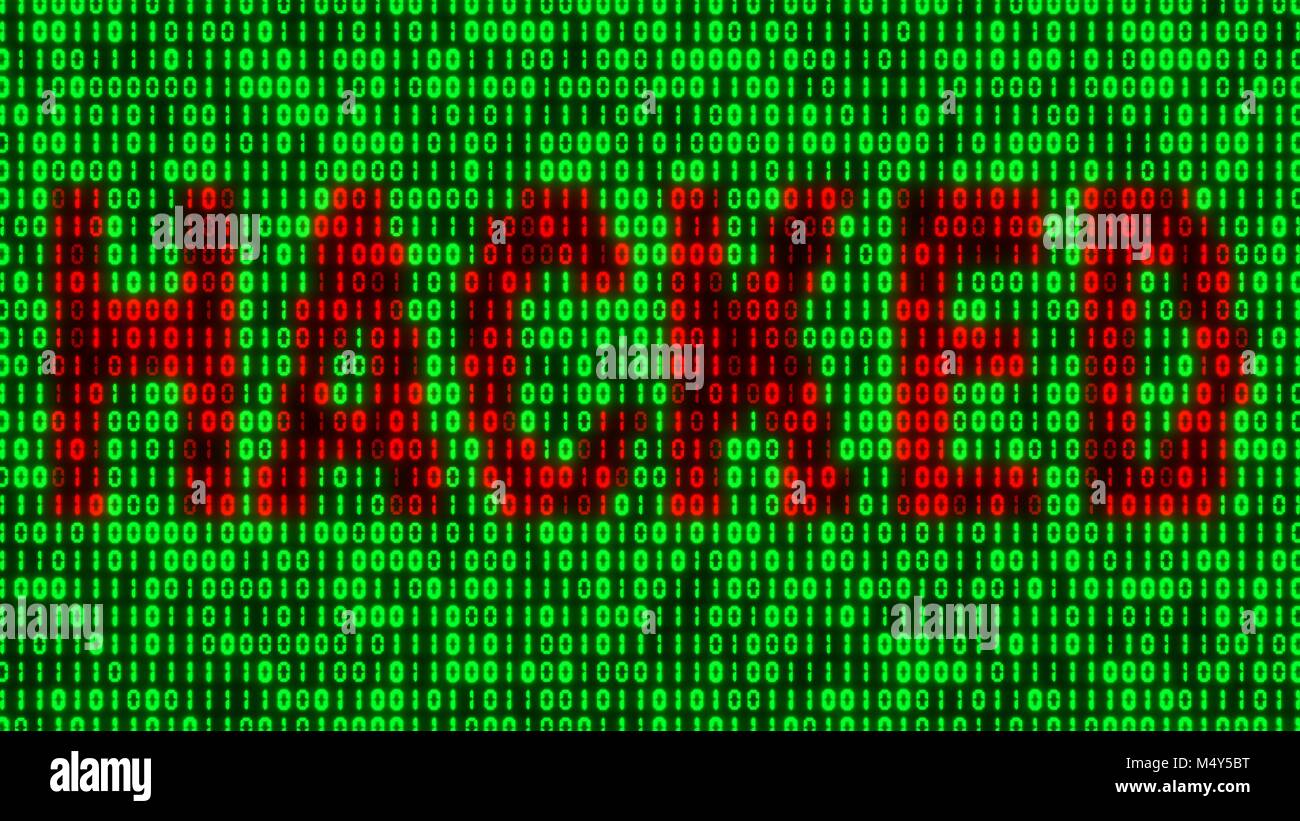 Binary number system hi-res stock photography and images - Alamy