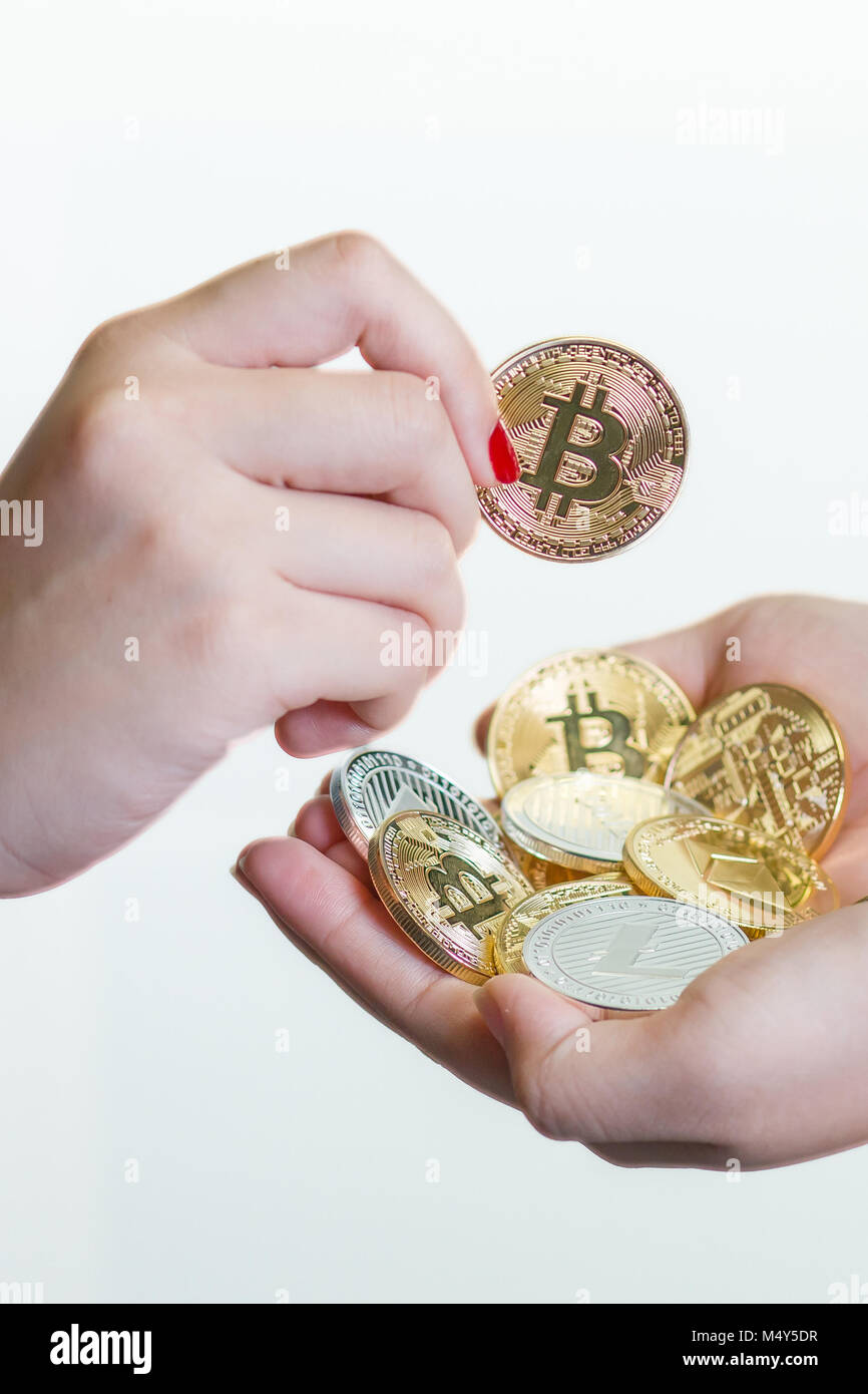 Girl receiving money hi-res stock photography and images - Alamy