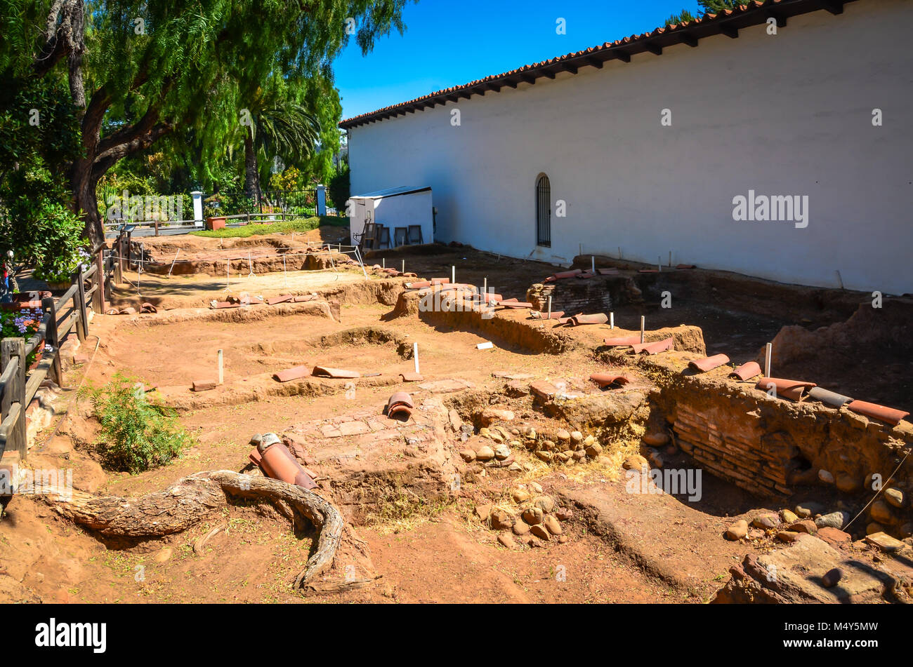 Grid by grid dig shown in archeological exhibit at Mission Basilica San ...