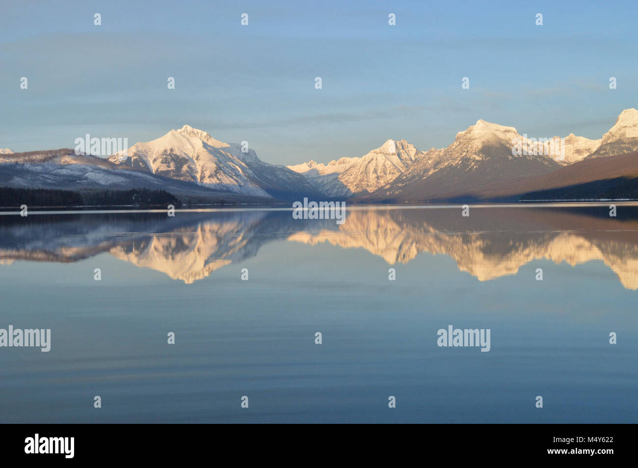 This.Lake McDonald from Apgar Stock Photo - Alamy
