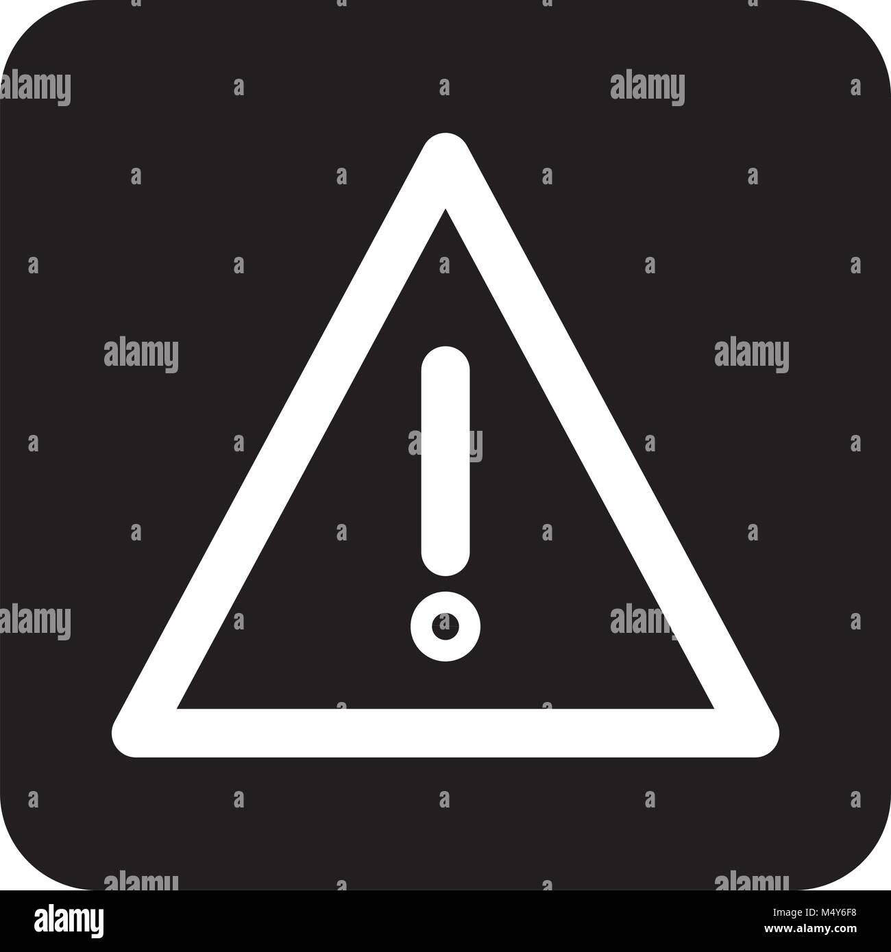 Exclamation mark sign Stock Vector Images - Alamy