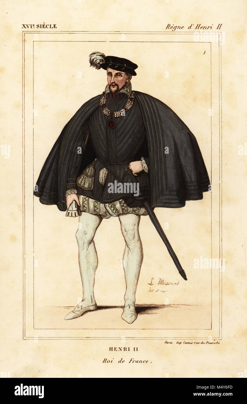 Portrait of king henry ii of france hi-res stock photography and images ...