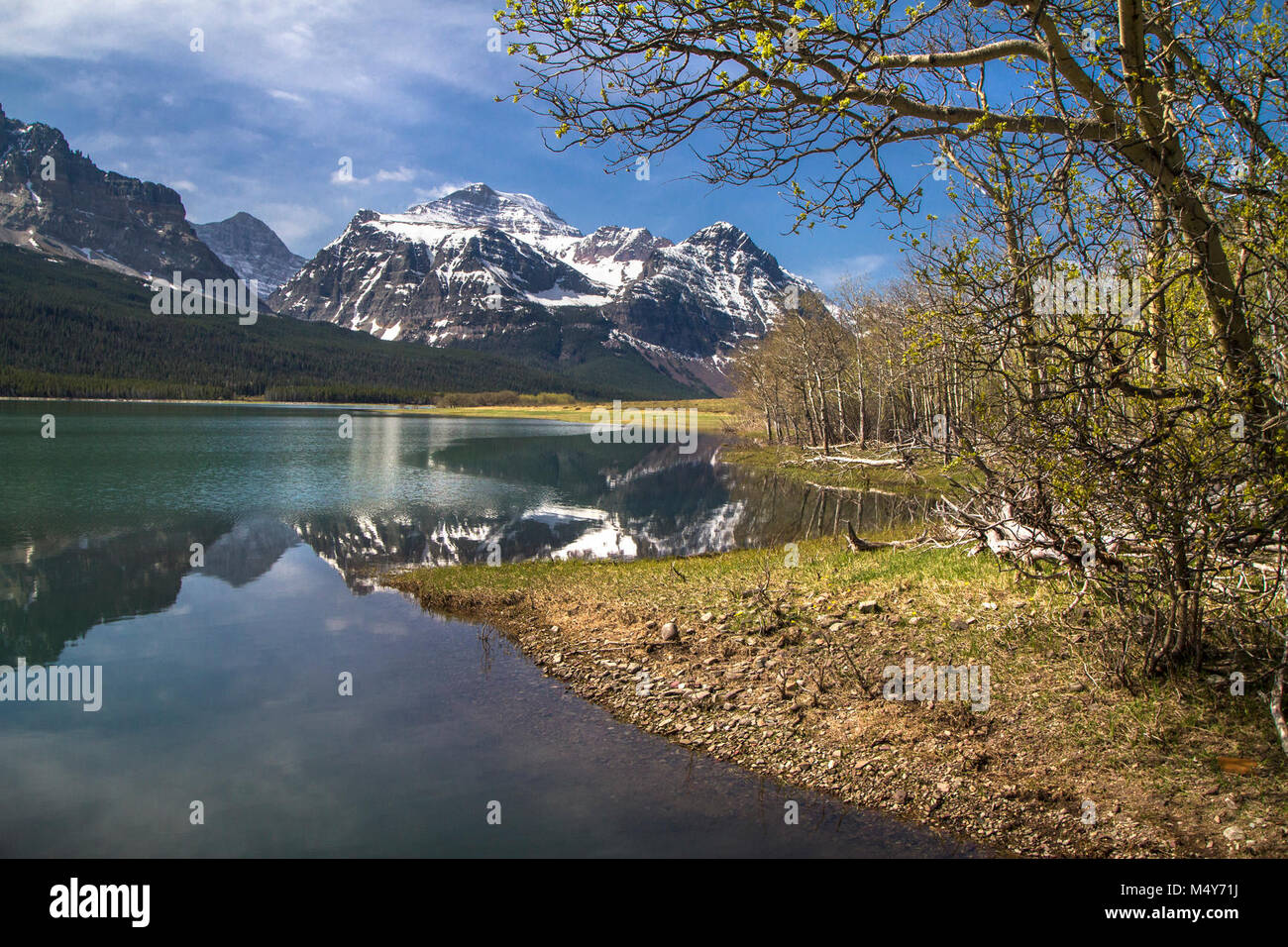 Sherburne in Spring Stock Photo - Alamy