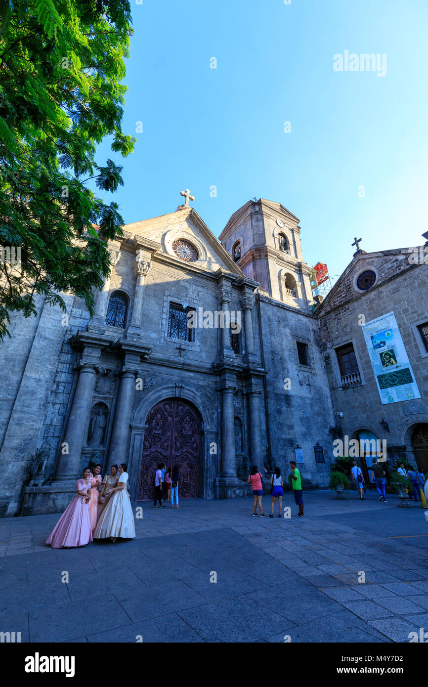 San agustin cathedral manila hi-res stock photography and images - Alamy