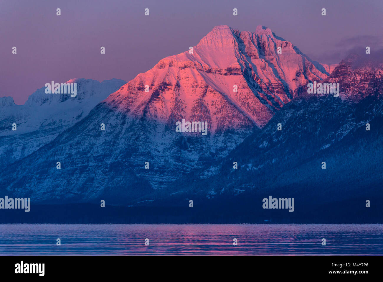 Mt Cannon Sunset Stock Photo - Alamy