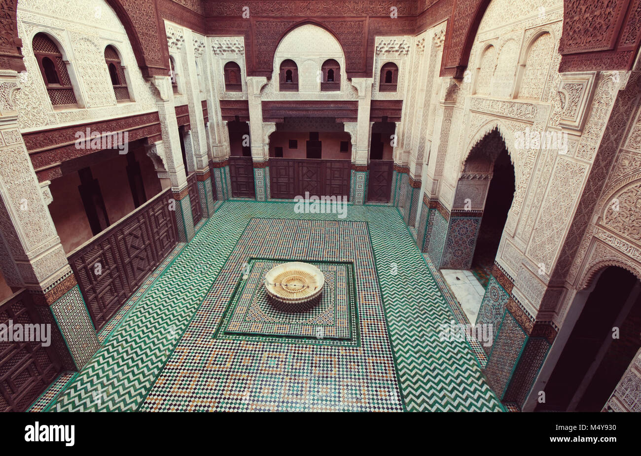 Bahia Palace, Marrakesh, Morocco Stock Photo - Alamy