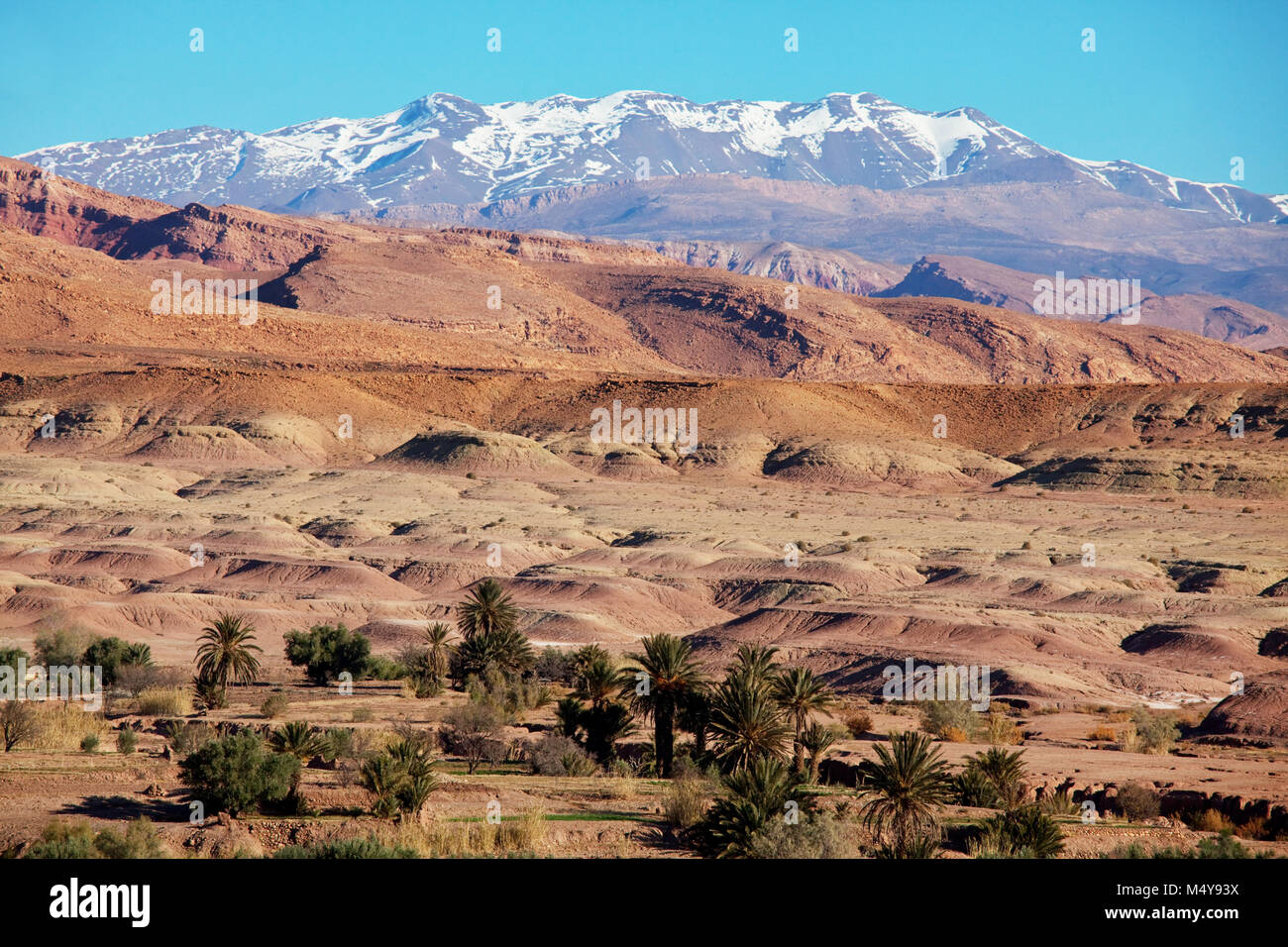 Atlas Mountain landscapes in Morocco Stock Photo - Alamy