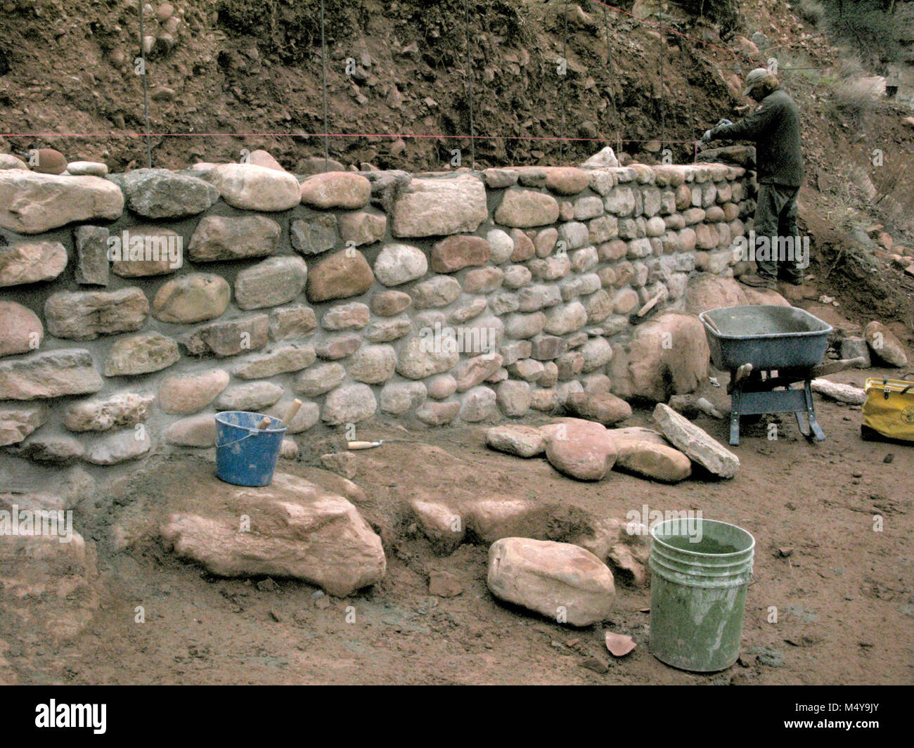During February of 2012 Grand Canyon's Trail Crew rebuilt a 100 foot ...