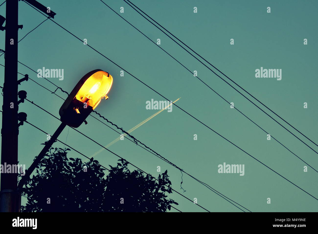 The Street Light Stock Photo - Alamy