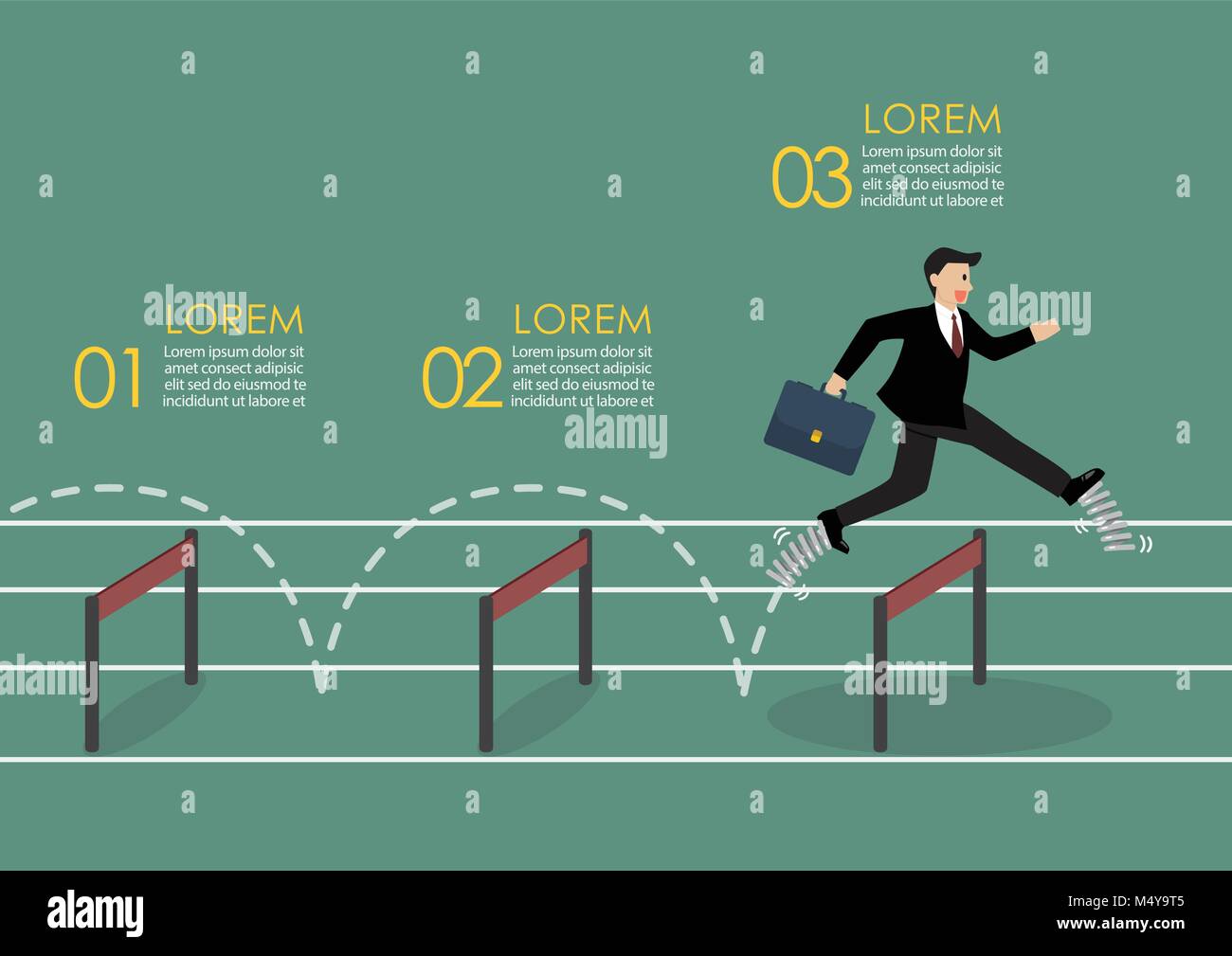 Hurdle Stock Vector Images - Alamy