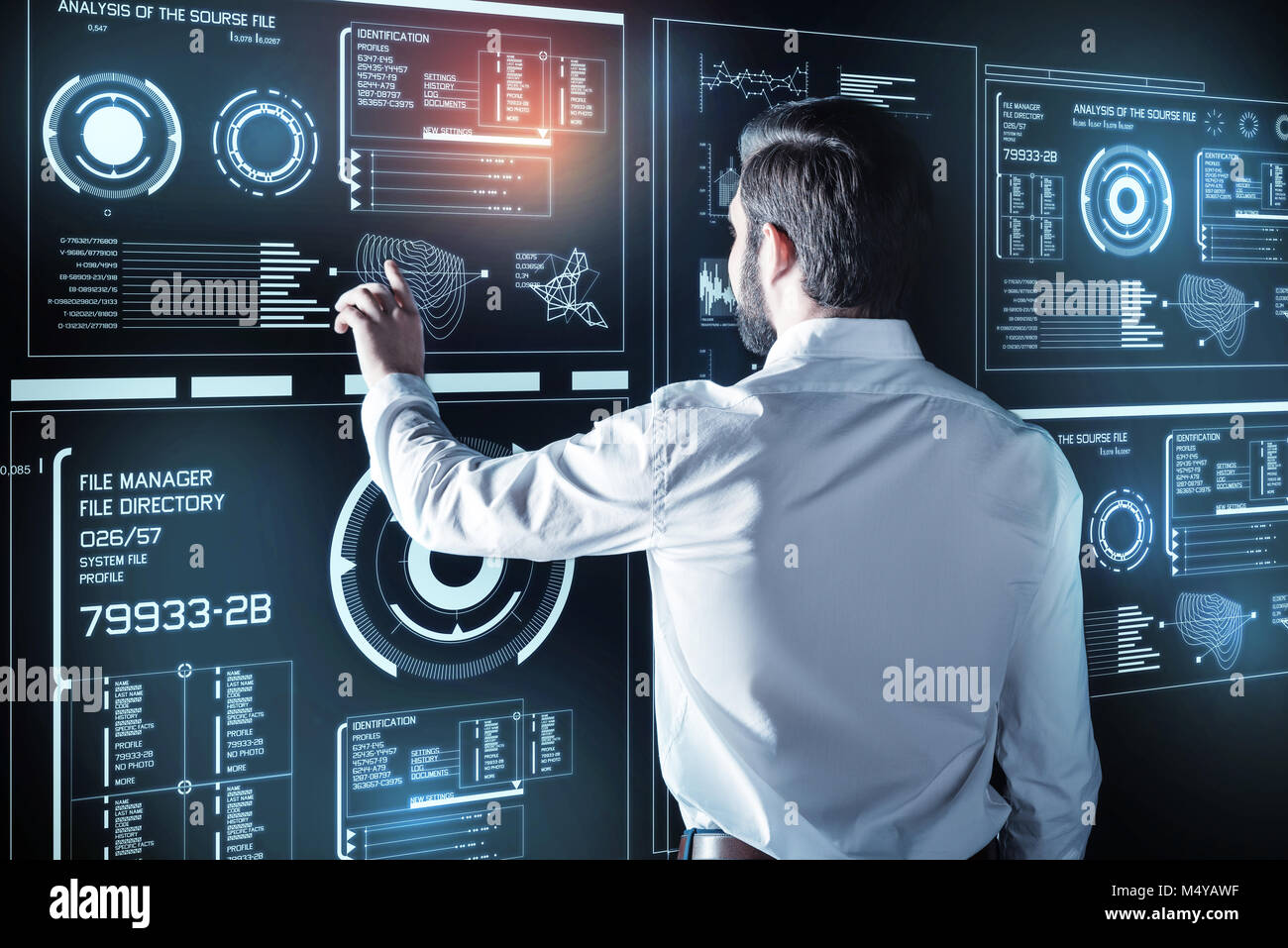 Clever programmer working with the new information while being alone ...