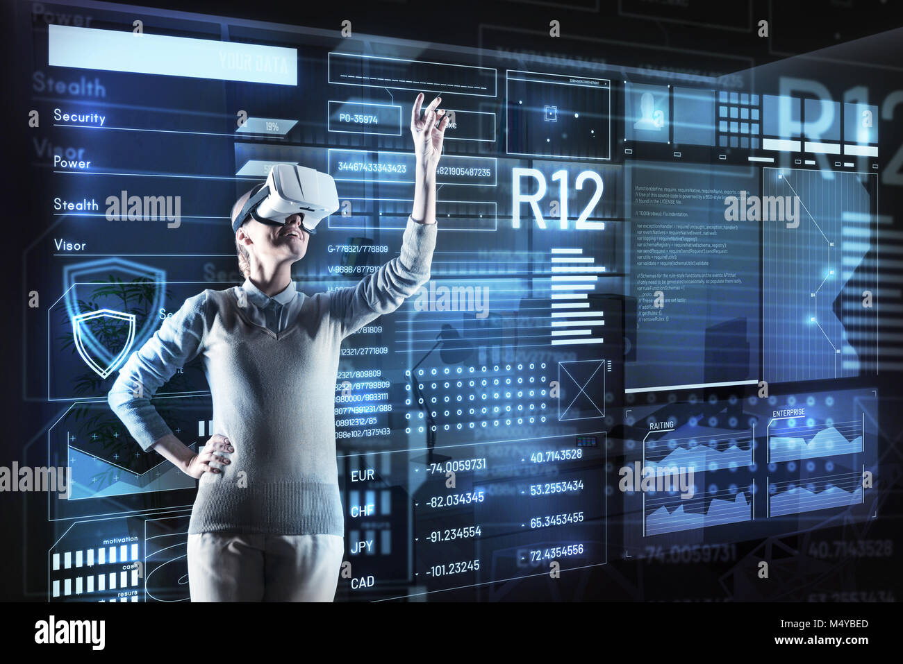 Positive programmer hi-res stock photography and images - Alamy