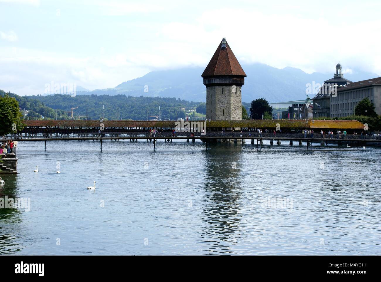 Lucerne, Switzerland travel Kapellbrücke Chapel Bridge Stock Photo - Alamy